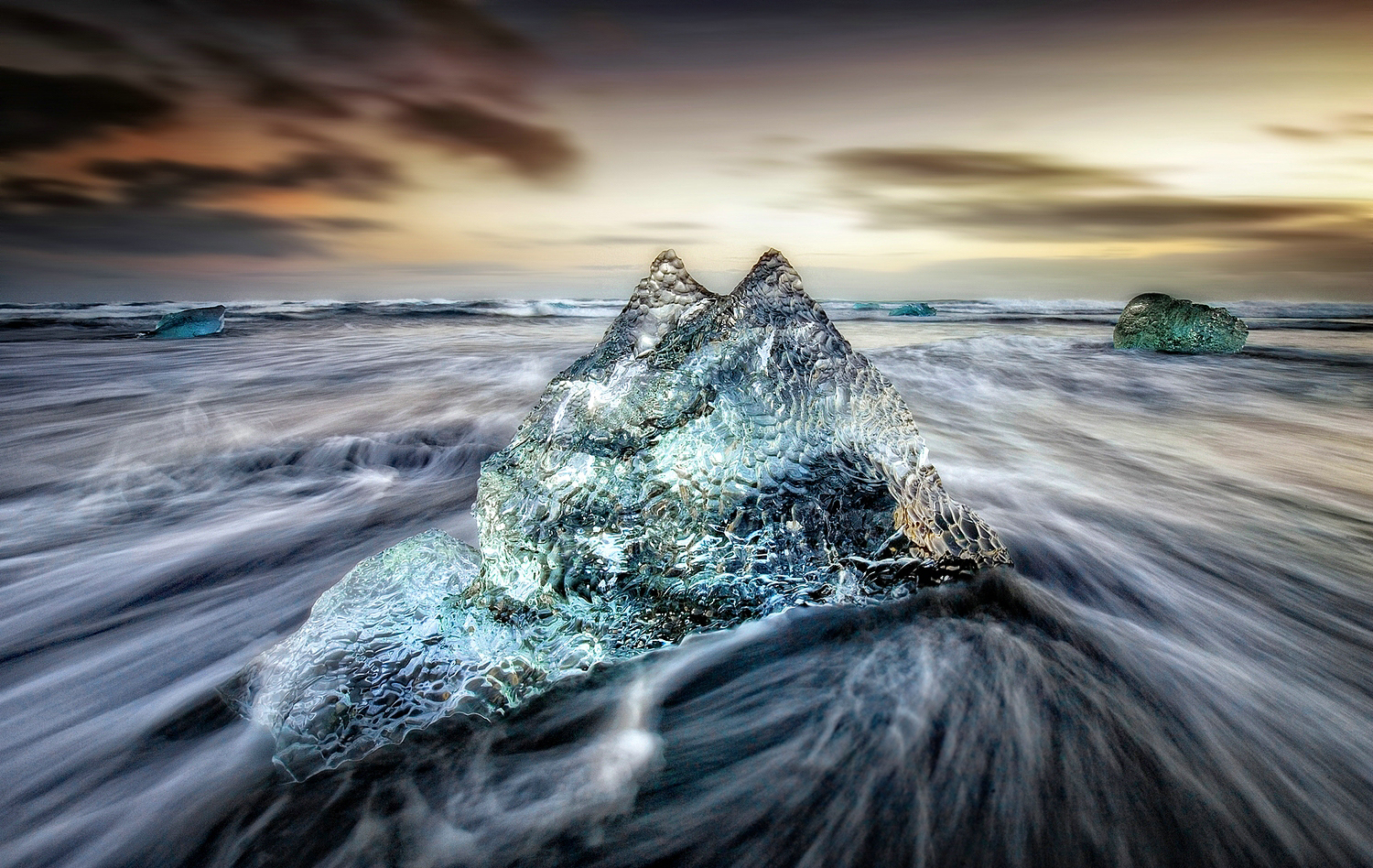 Ice Art Foto & Bild | landschaft, jahreszeiten, sonnenuntergänge Bilder ...