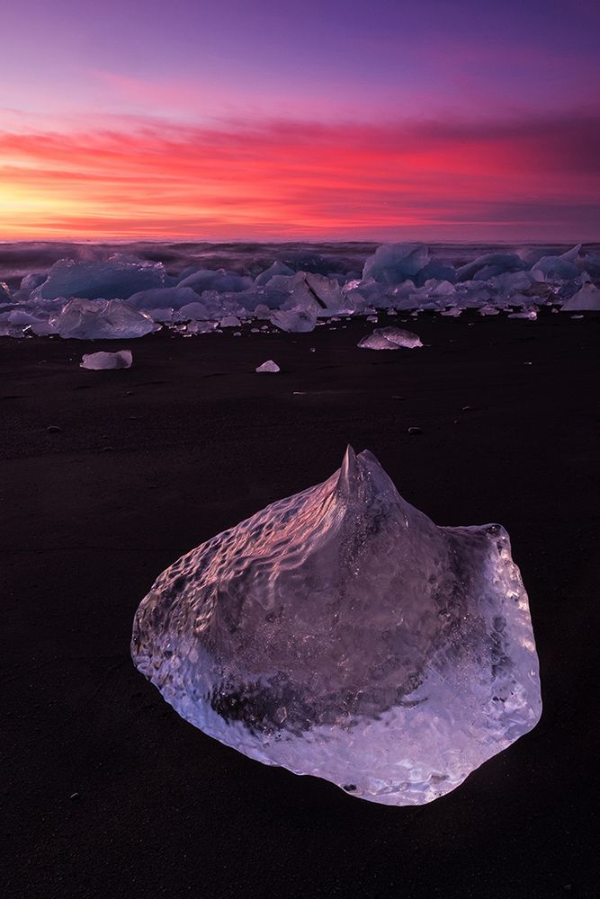 Ice on the beach Foto & Bild | europe, scandinavia, iceland Bilder auf ...