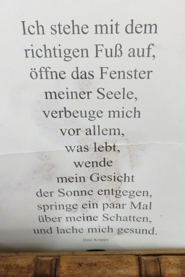 Ich stehe mit dem richtigen Fuß auf ... Foto & Bild | spezial ...