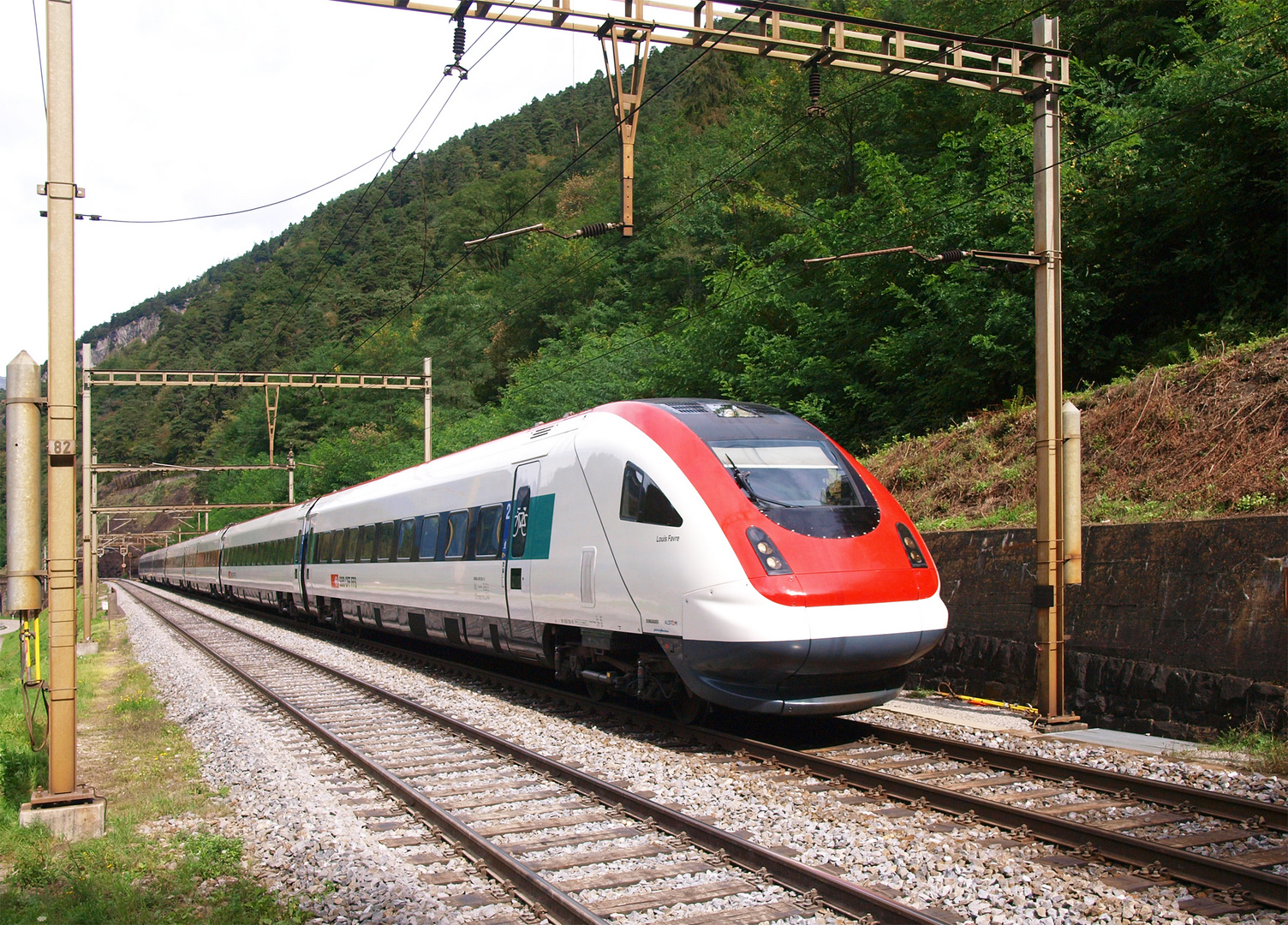 ICN 500 " Louis Favre" Foto & Bild | industrie & technologie, chemins ...