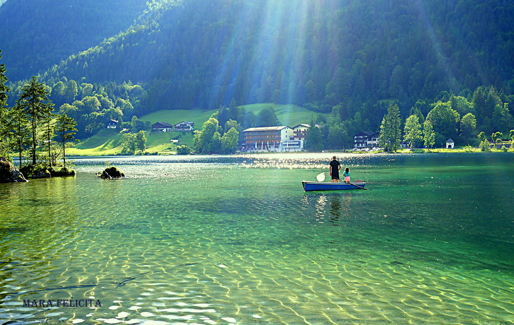 Idylle am Hintersee - Ramsau - Berchtesgaden Foto & Bild | see, bayern ...