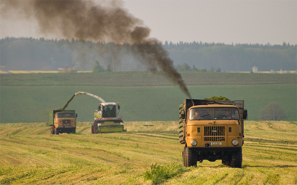 IFA W50 mit mächtig viel zu tun Foto & Bild | industrie und technik ...