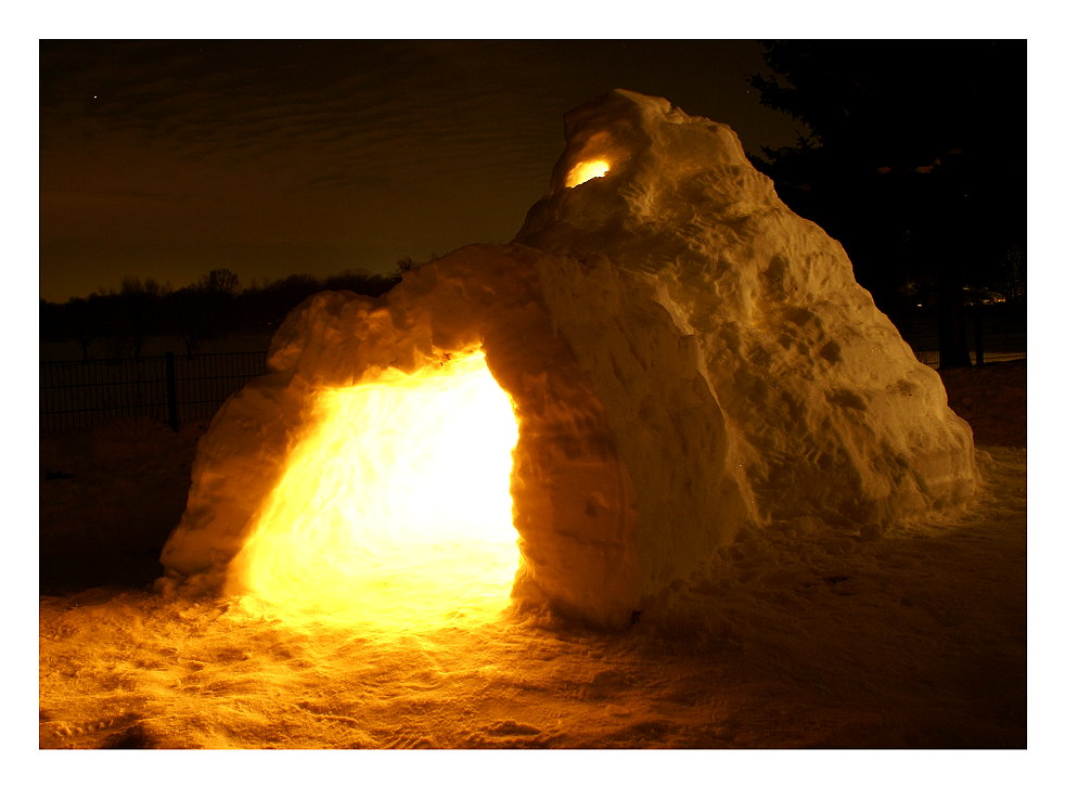 Iglu Foto & Bild | jahreszeiten, winter, natur Bilder auf fotocommunity