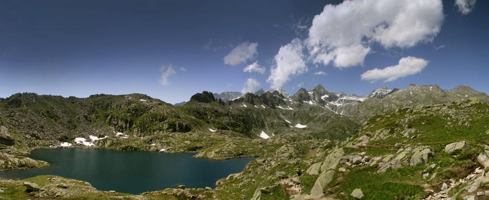 il lago nero Foto % Immagini| paesaggi, montagna, tani Foto su ...