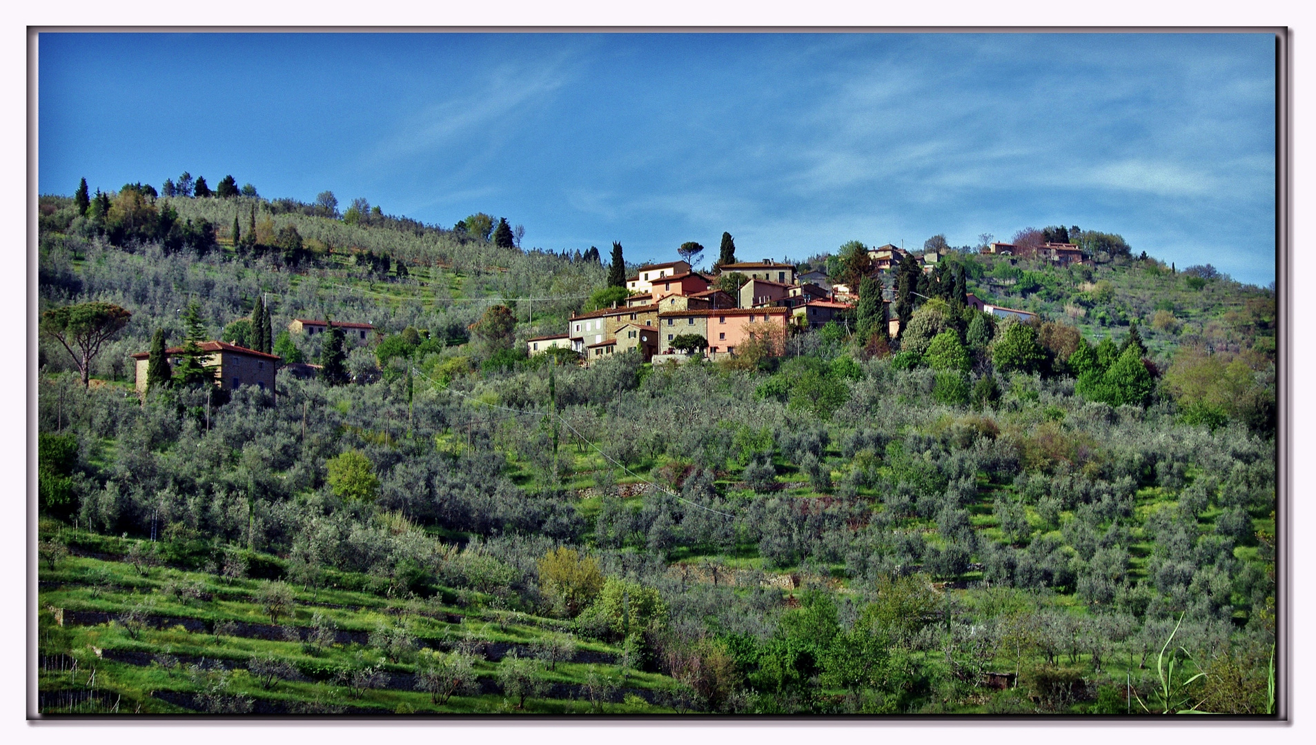 il primo paesaggio che leonardo da vinci ha visto..... Foto % Immagini ...