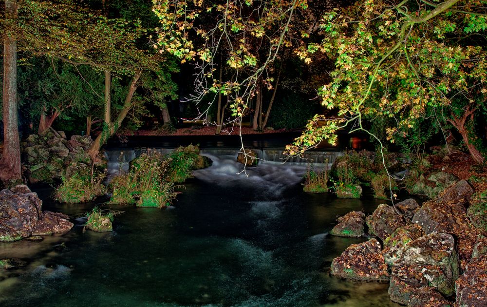 Illuminated Night Flow 1 Foto & Bild | natur-kreativ, aufnahmetechniken ...