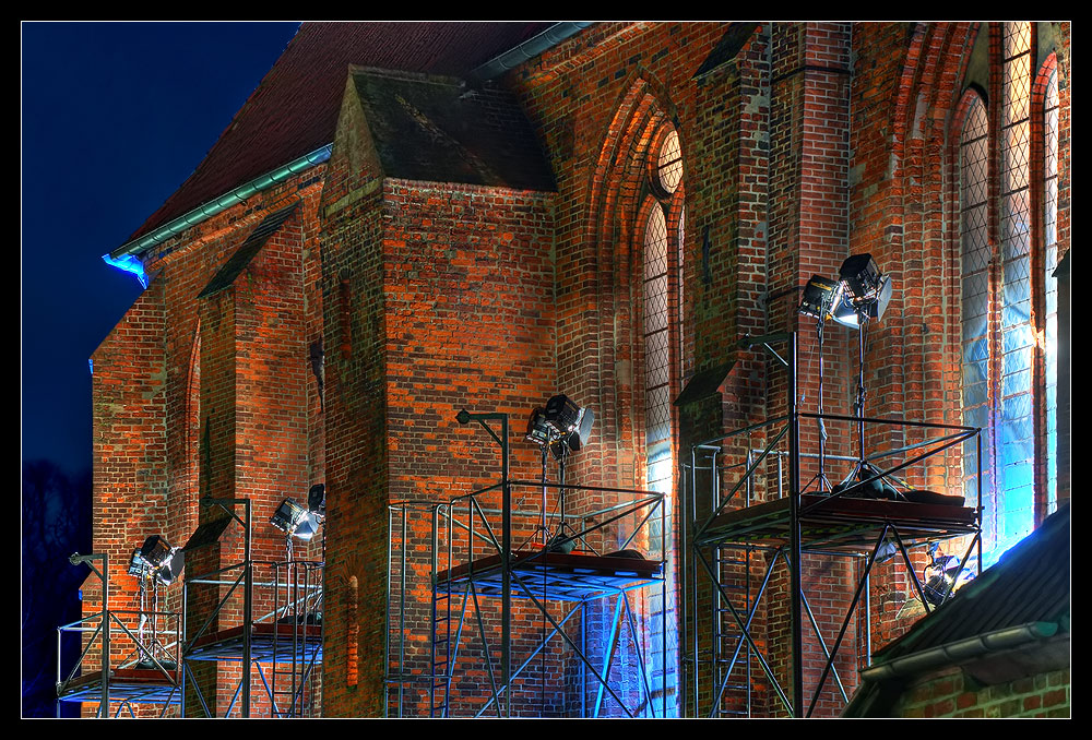 Illumination einer Kirche Foto & Bild | deutschland, europe ...