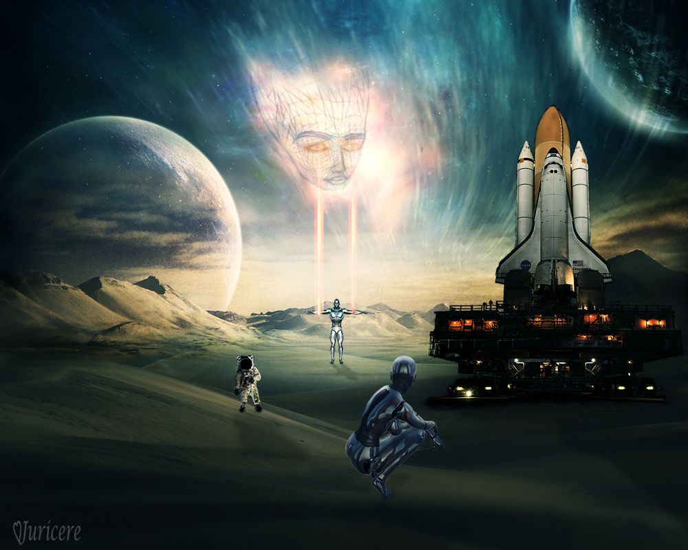 Im All Foto & Bild | fotomontage, science fiction, composing Bilder auf fotocommunity