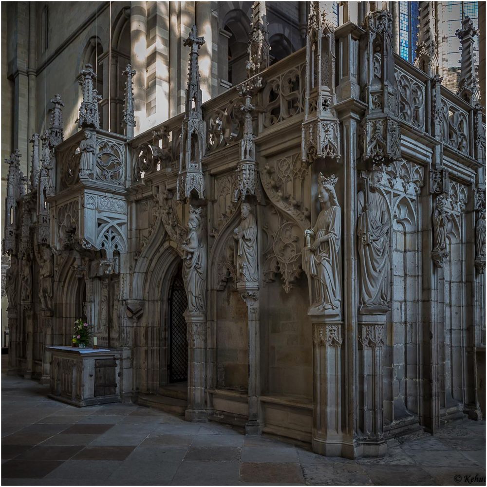 Im Blick - Details Sakralbauwerke (16) Lettner Dom St. Mauritius und St. Katharina Foto & Bild ...