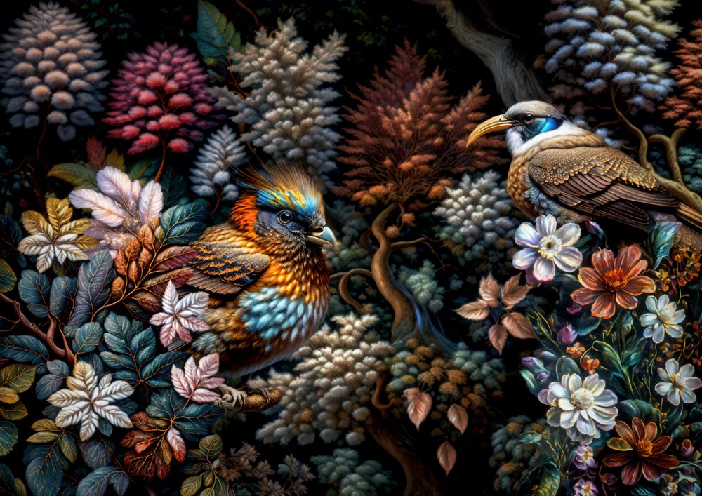 Im Fabelwald Foto & Bild | ki - montagen, ki experimente, wald Bilder auf fotocommunity