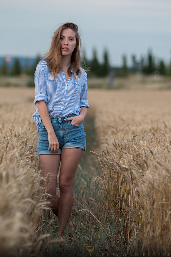 Im Kornfeld Foto & Bild | erwachsene menschen, portraits erwachsener, menschen Bilder auf ...