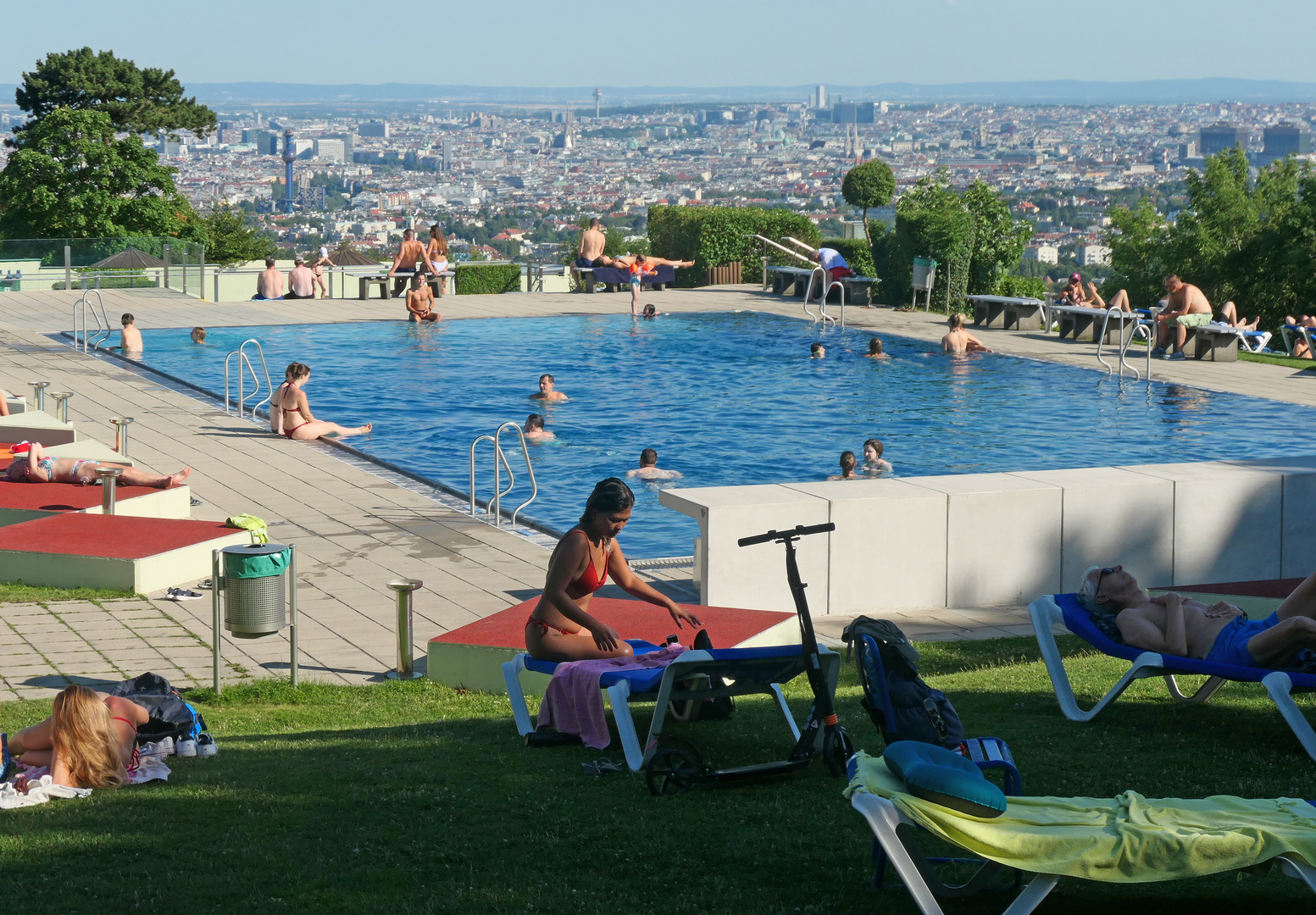 Im Krapfenwaldbad Foto & Bild | world, sommer, outdoor Bilder auf ...