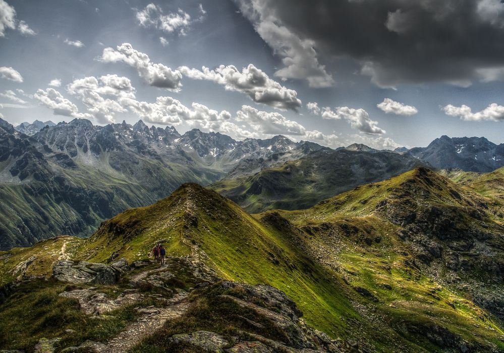 Im Montafon Foto & Bild | landschaft, berge, gipfel und grate Bilder ...