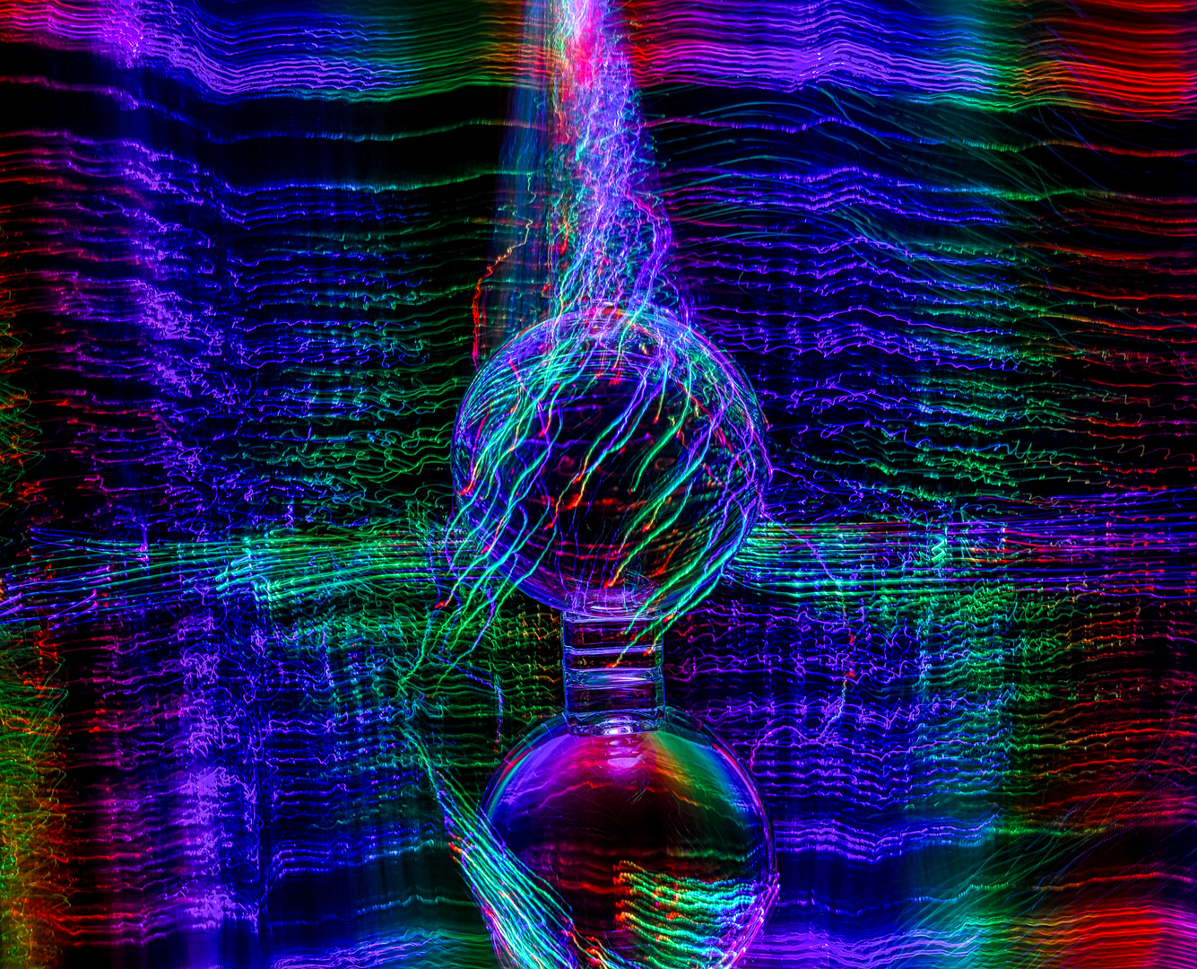 Im Rausch der Farben und Formen - Nr.4 Foto & Bild | spezial, blau ...