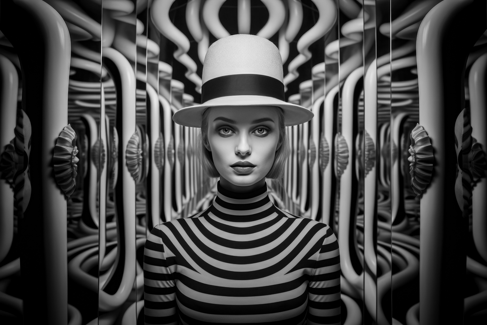 Im Spiegelkabinett Foto & Bild | ki - archiv, ki - montagen, digiart Bilder auf fotocommunity