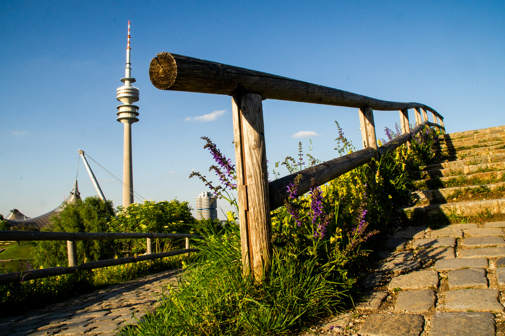 Impressionen Olympiapark München Foto & Bild | münchen, sonnenuntergang ...