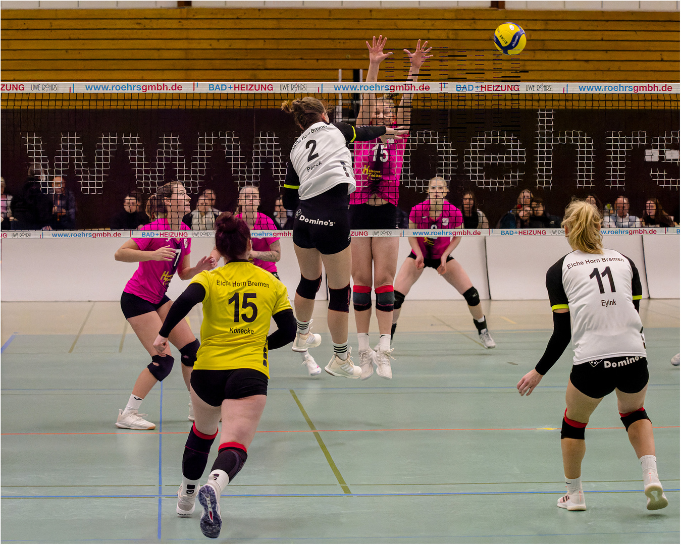 Impressionen vom Volleyball Foto & Bild | indoor, halle, frauen Bilder auf fotocommunity