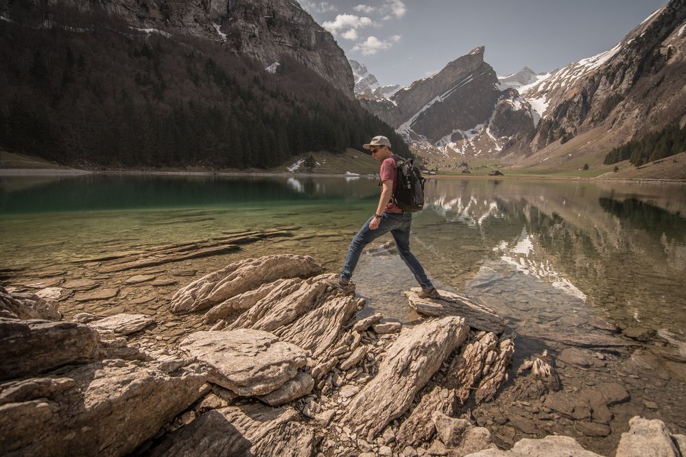 In Alpstein Foto & Bild | erwachsene menschen, alltagsereignisse, menschen in der freizeit ...