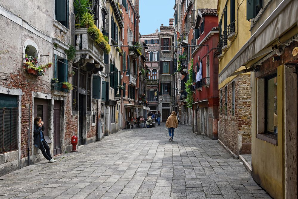 In den Gassen von Venedig Foto & Bild | city, italy, street Bilder auf fotocommunity