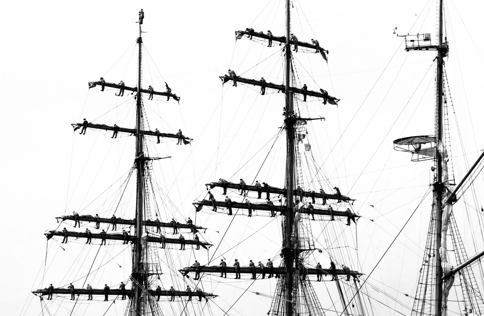 In den Rahen Foto & Bild | outdoor, maritim, menschen Bilder auf ...