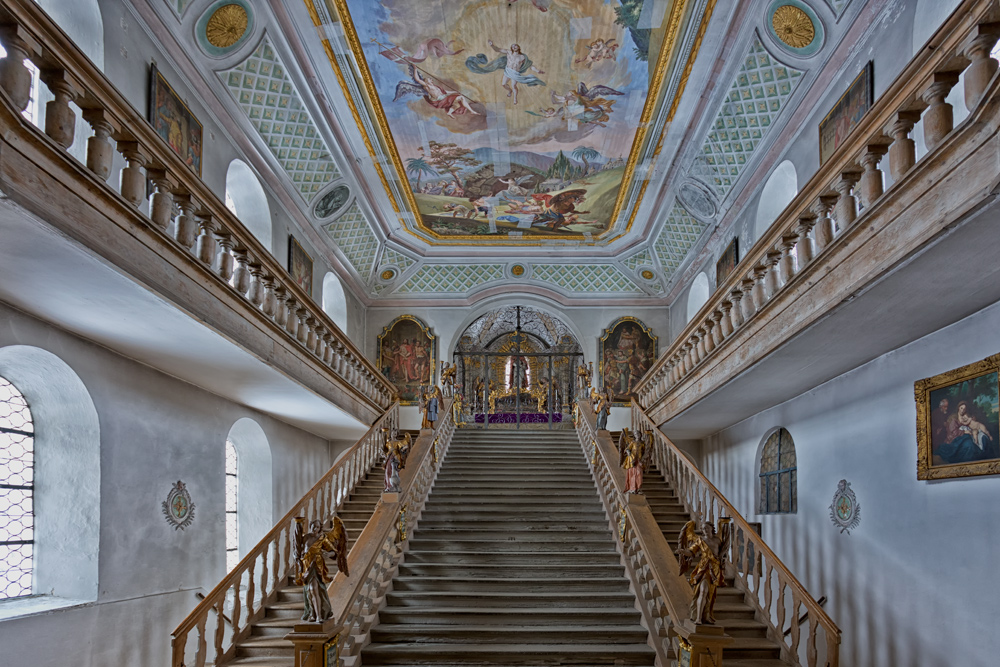 In der Heilig Kreuz Kirche Foto & Bild | architektur, sakralbauten, innenansichten kirchen ...