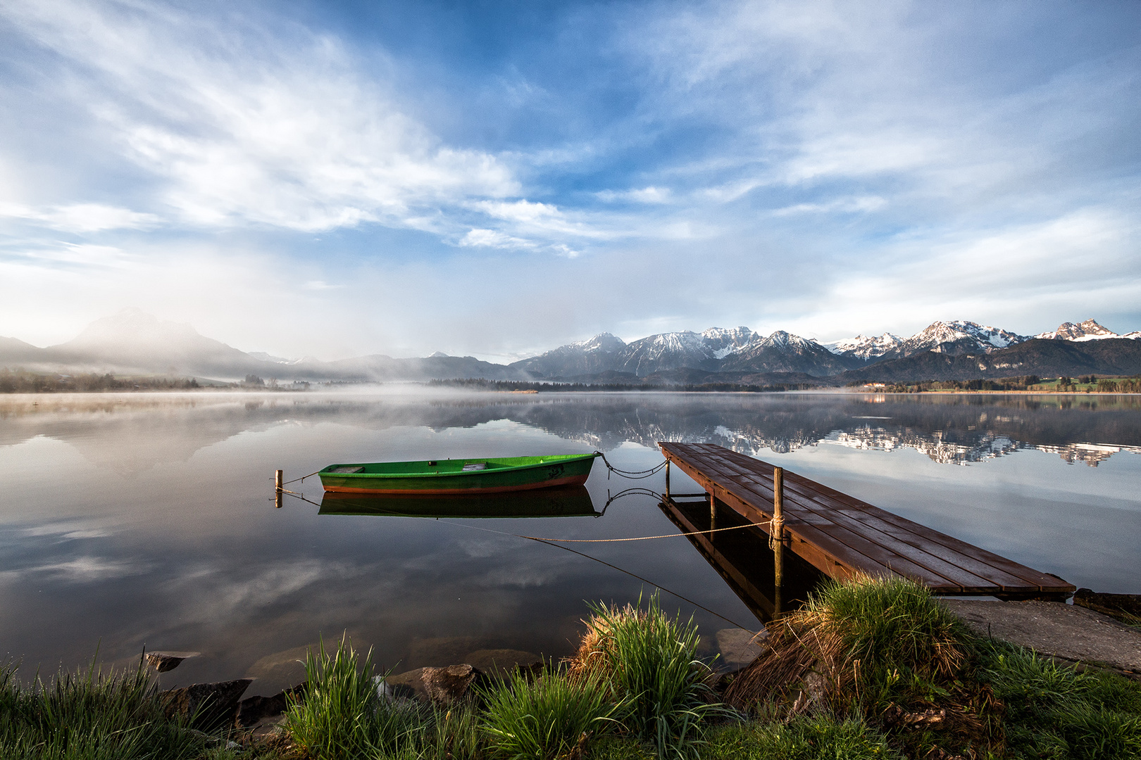 In der Morgensonne... Foto & Bild | morgenstimmung, steg, natur Bilder auf fotocommunity