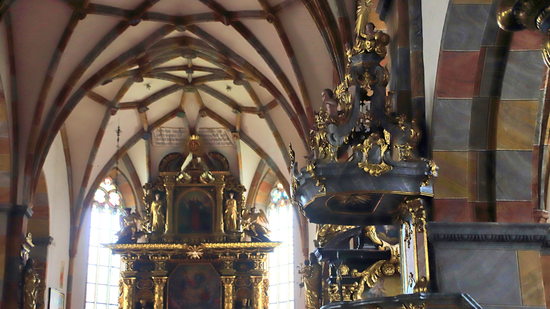 In der Stiftskirche Millstatt Foto & Bild | architektur, sakralbauten, innenansichten kirchen ...