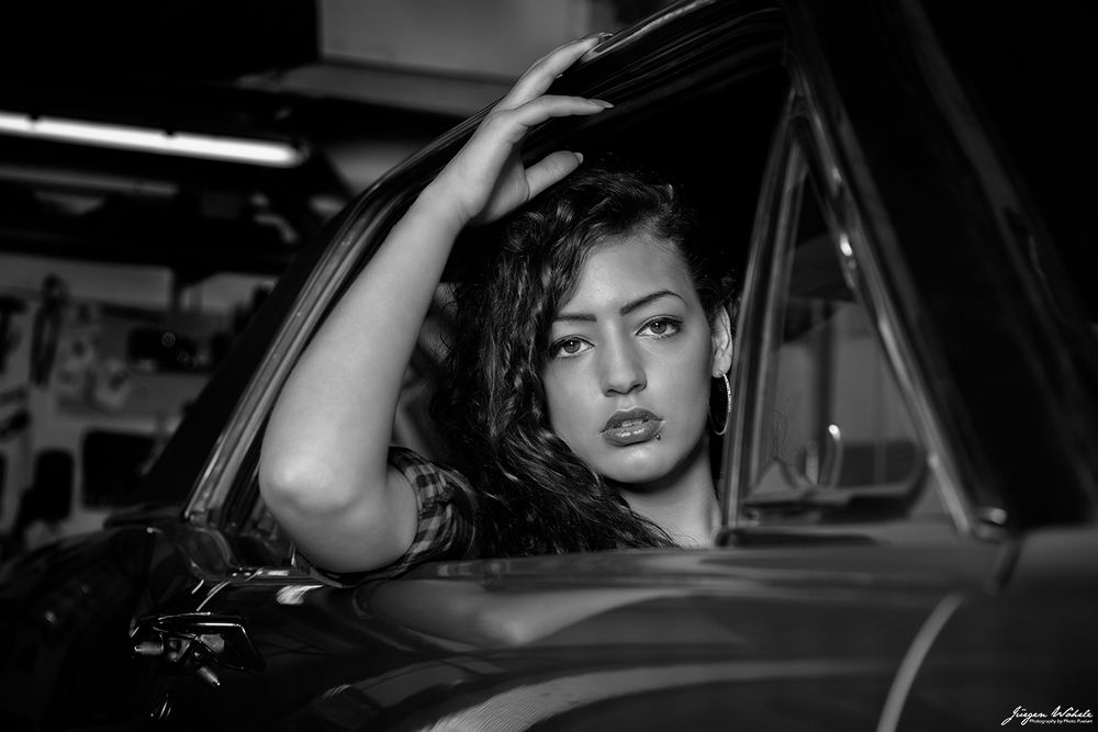 In the Car Foto & Bild | erwachsene menschen, portraits erwachsener, people bw Bilder auf ...