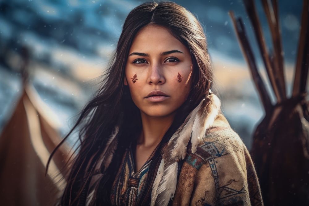 Indian Apache Squaw Foto & Bild | art, composing, portrait Bilder auf ...