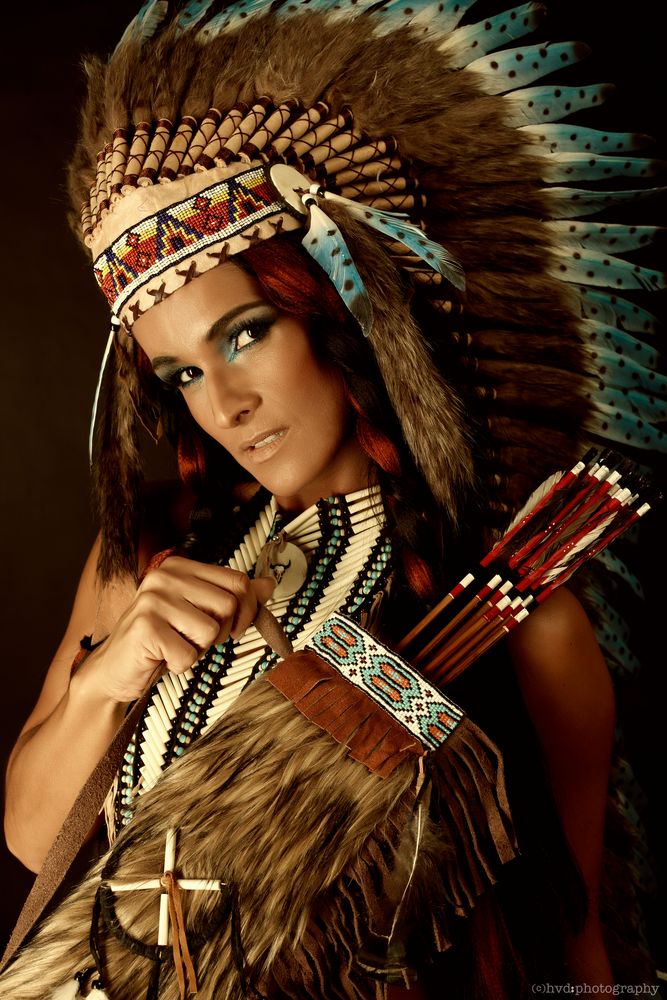 Indianerin Portrait Foto & Bild | erwachsene menschen, menschen Bilder ...