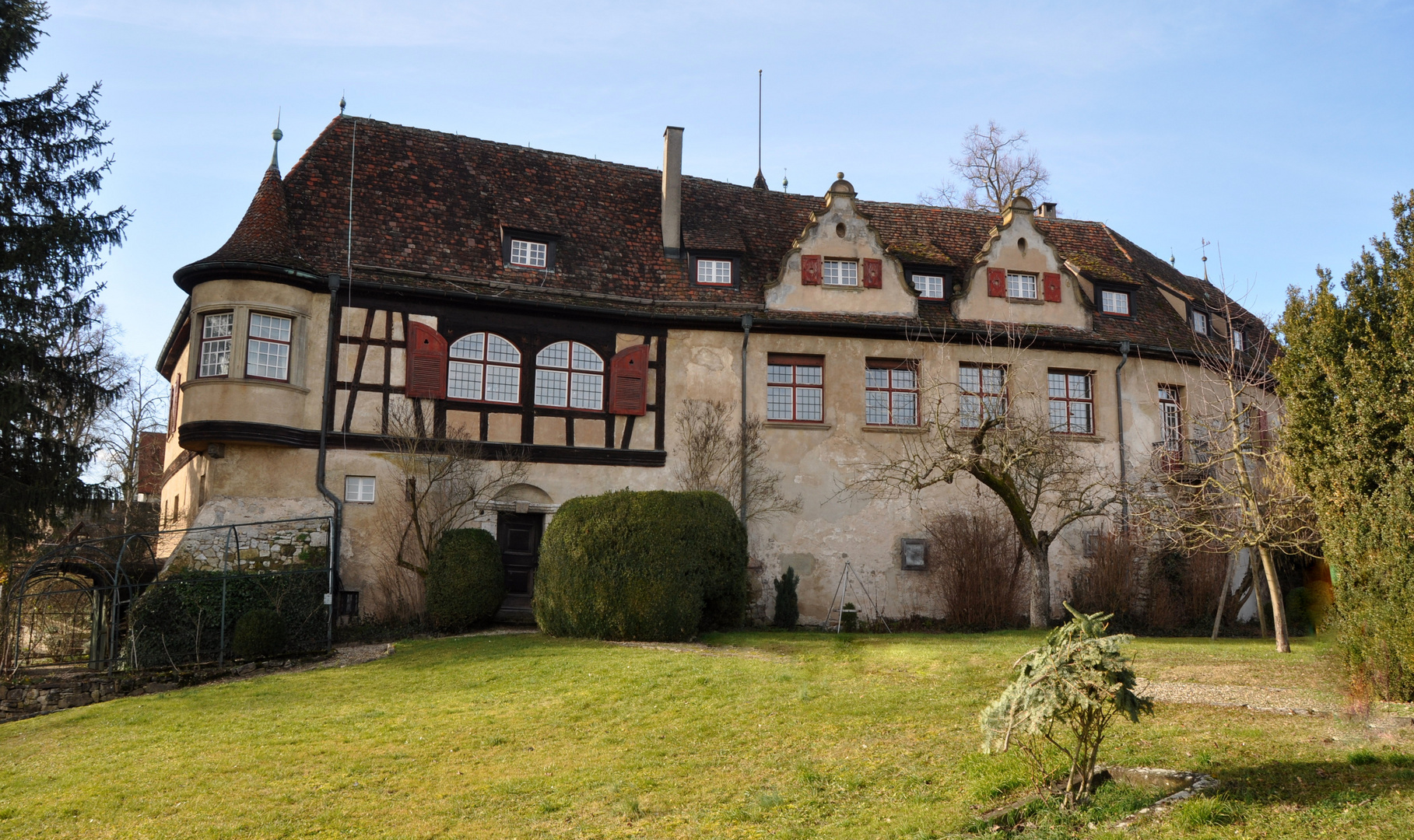 Ingersheim / Schloss Kleiningersheim Foto & Bild | landschaft ...