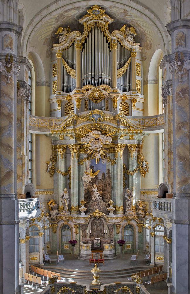 Innenansicht Frauenkirche Dresden Foto & Bild | architektur, sakralbauten, innenansichten ...