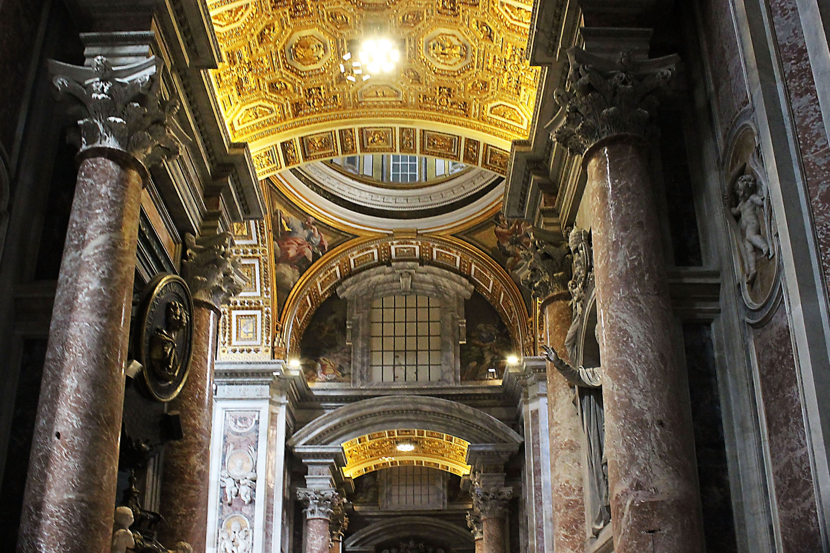 Innenansicht im Petersdom Foto & Bild | architektur, europe, italy ...