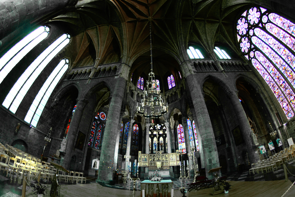 Innenansicht Kirche Dinant Foto & Bild | architektur, sakralbauten, innenansichten kirchen ...