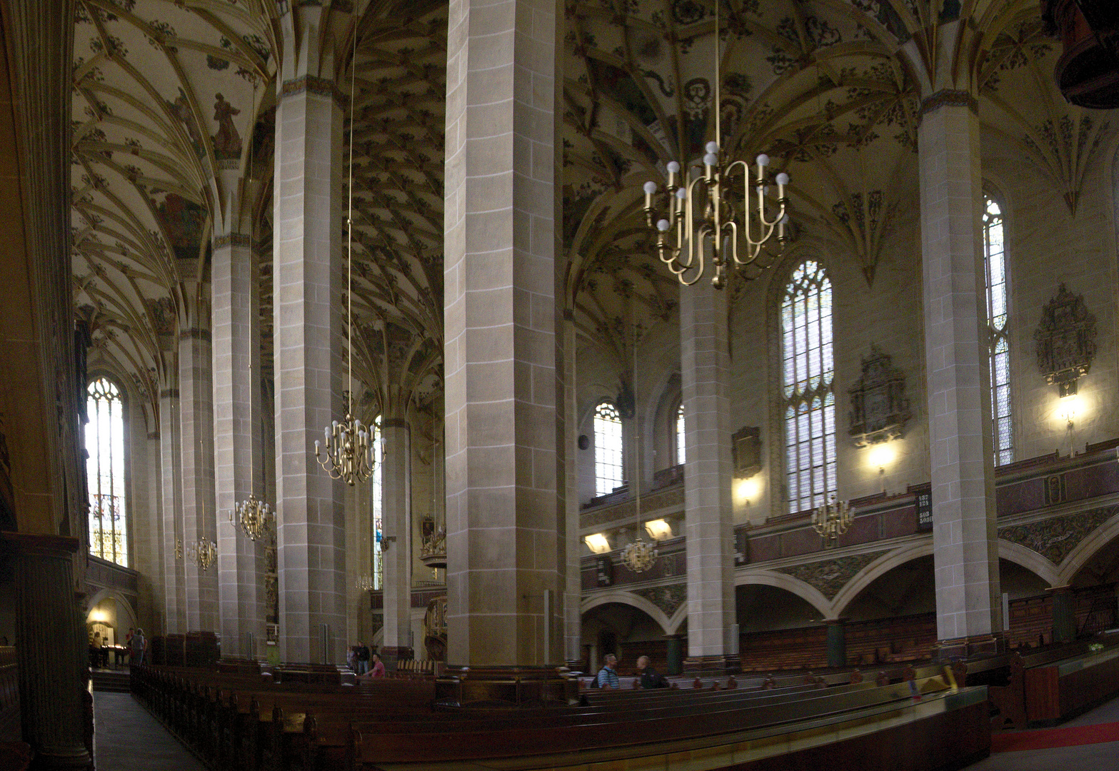 Innenansicht St.-Marienkirche Pirna Foto & Bild | architektur, sakralbauten, innenansichten ...