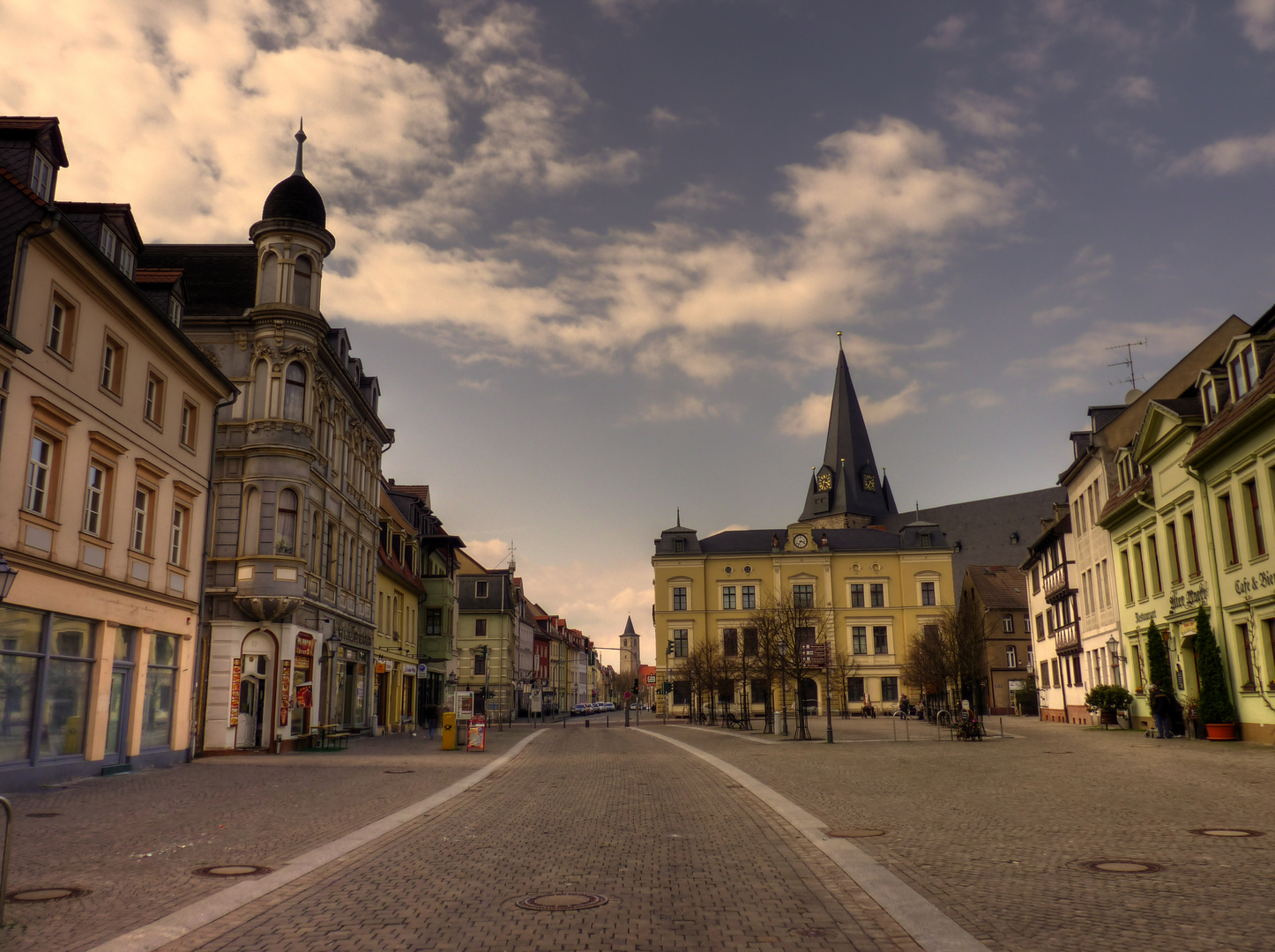 Innenstadt von Bernburg Foto & Bild | architektur, stadtlandschaft ...