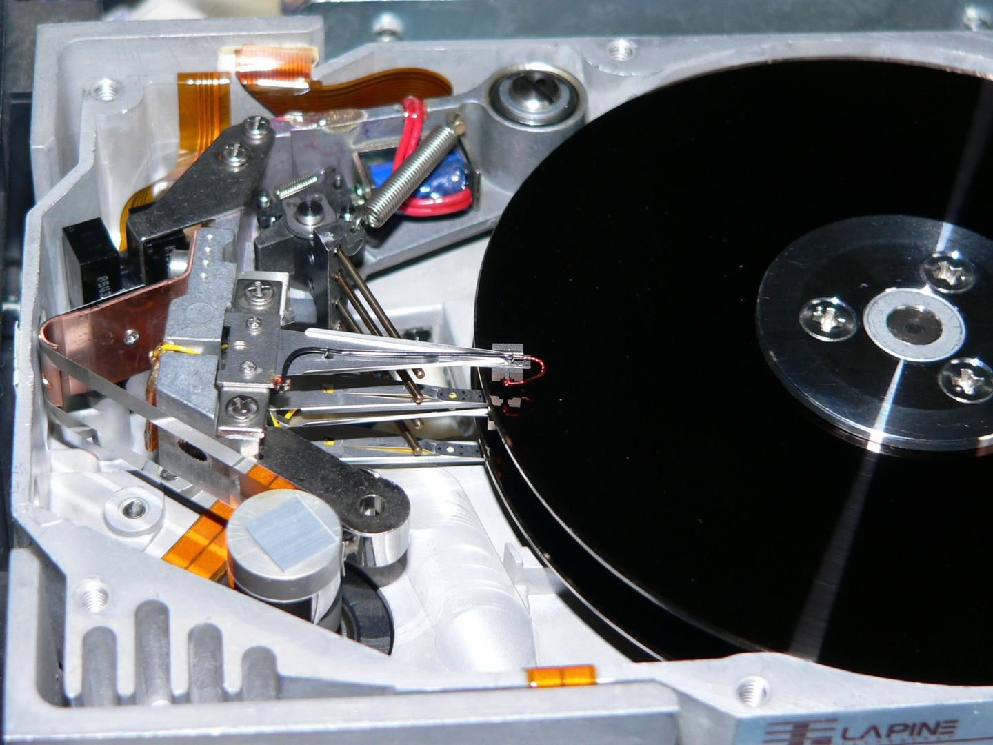 Inneres einer Festplatte Foto & Bild | industrie und technik, technik ...