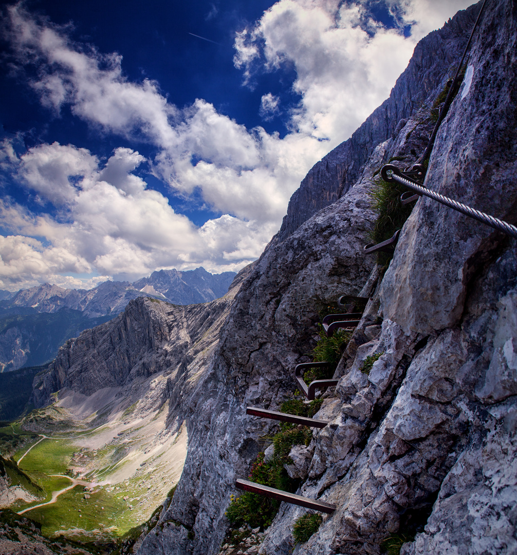 Innsbrucker Klettersteig Foto & Bild | urlaub, world, sonne Bilder auf ...