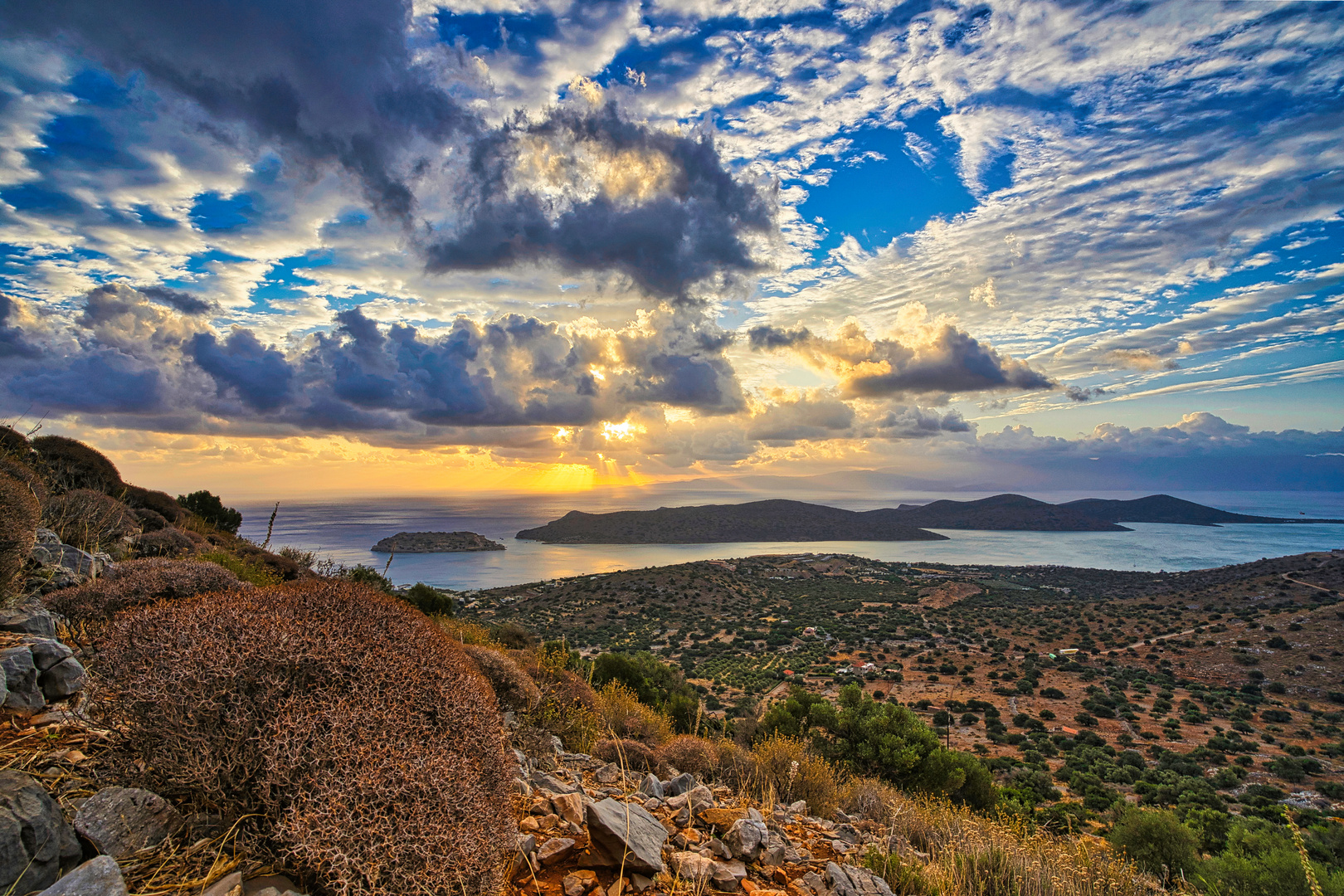 Insel Kreta Foto & Bild | sonnenaufgänge, himmel & universum ...