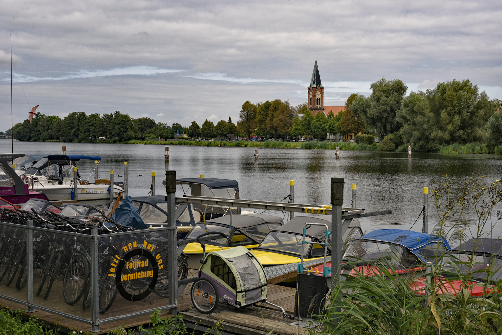 Insel Werder an der Havel Foto & Bild | bäume, hafen, natur Bilder auf ...