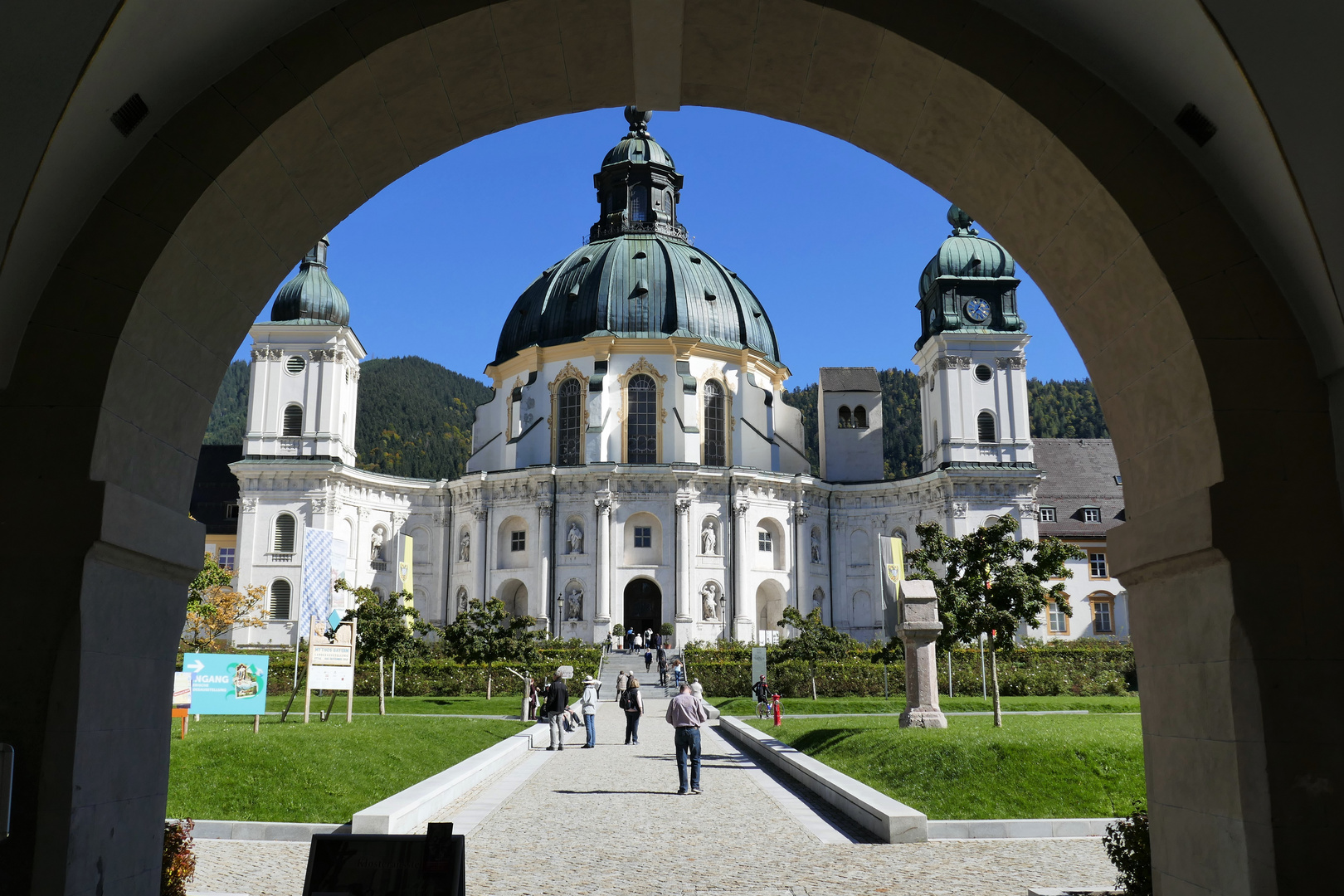 Introitus Monasterii Ettal Foto & Bild | architektur, reportage dokumentation, deutschland ...