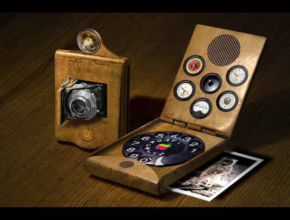 iPhone classic Foto & Bild | rendering, stillleben objekte, digiart ...