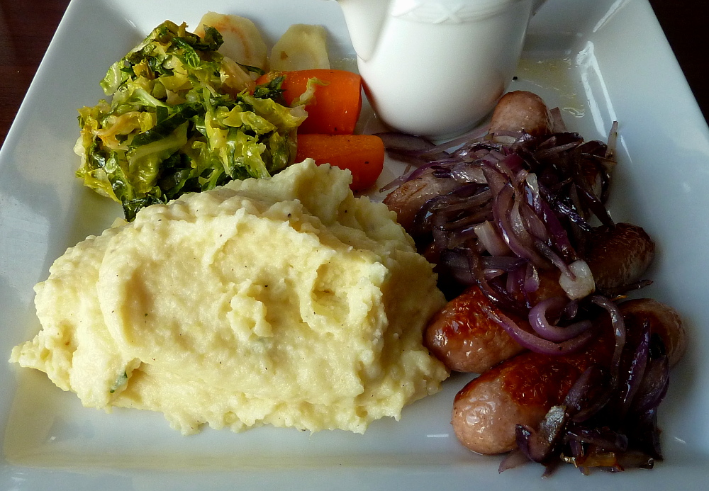 irischer Wurstteller - bangers and mash... Foto & Bild | stillleben ...