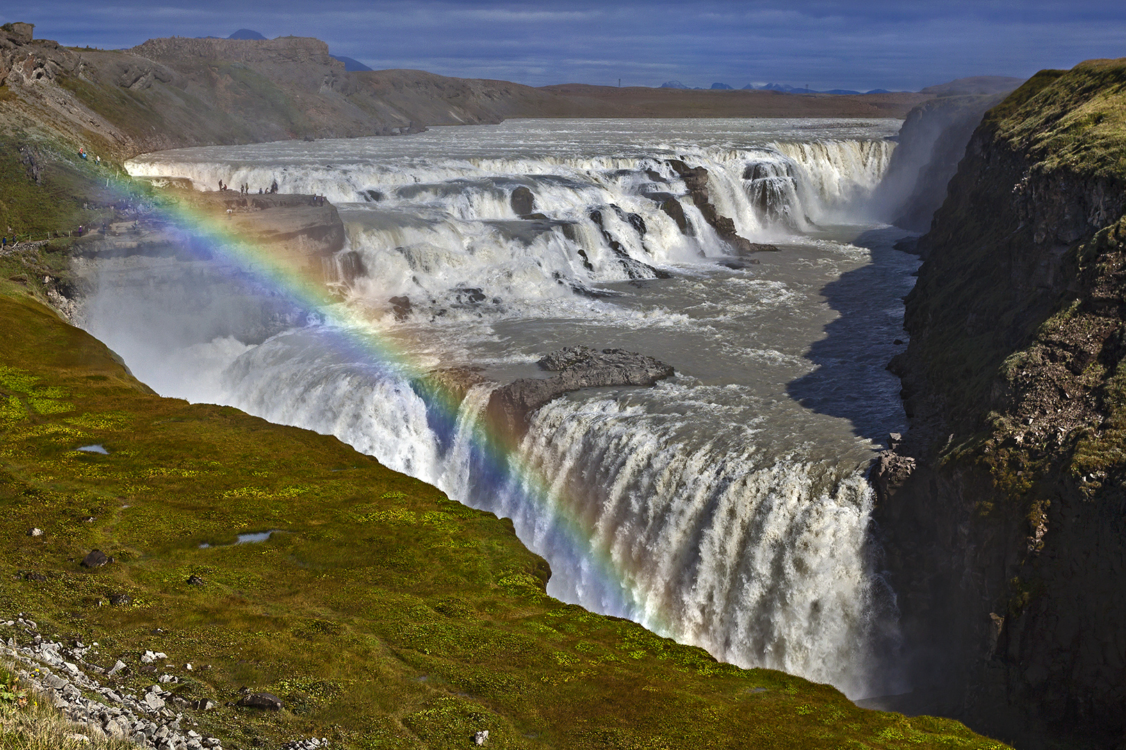Gullfoss Height