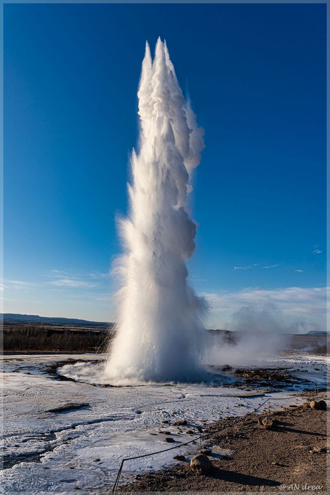 Islands Großer Geysir in Haukadalur Foto & Bild | europe, scandinavia ...