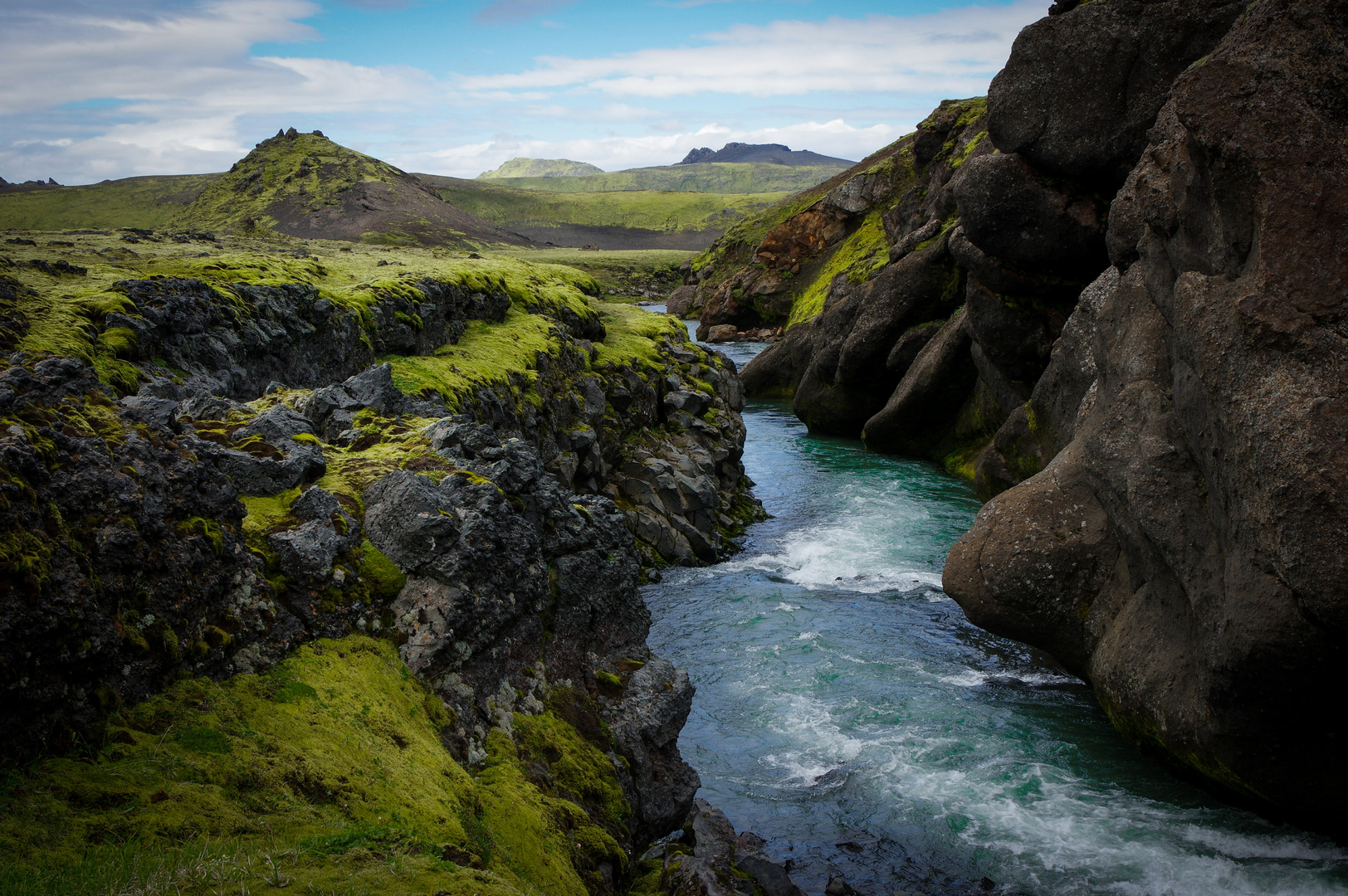 Islands Hochland III Foto & Bild | world, grün, landschaft Bilder auf ...