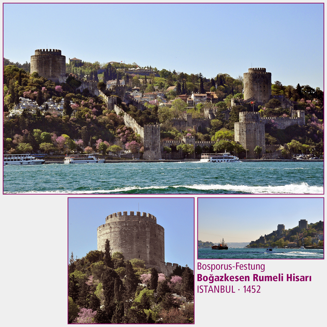 Istanbul · Rumeli Hisari Foto & Bild | burg, historisches, architektur ...
