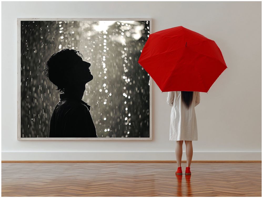 It's raining Foto & Bild | ki-generierte bilder, ki - montagen, ki - menschen Bilder auf ...