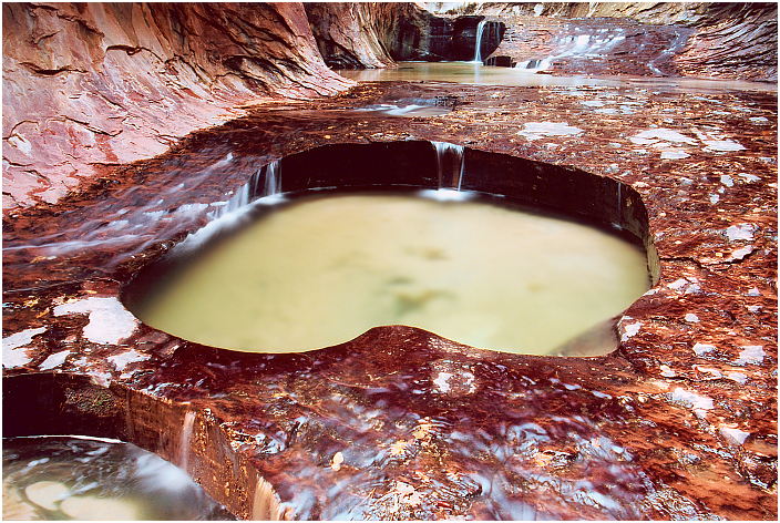 'Jade- Pool', North Creek, Utah Foto & Bild | landschaft, wasserfälle ...
