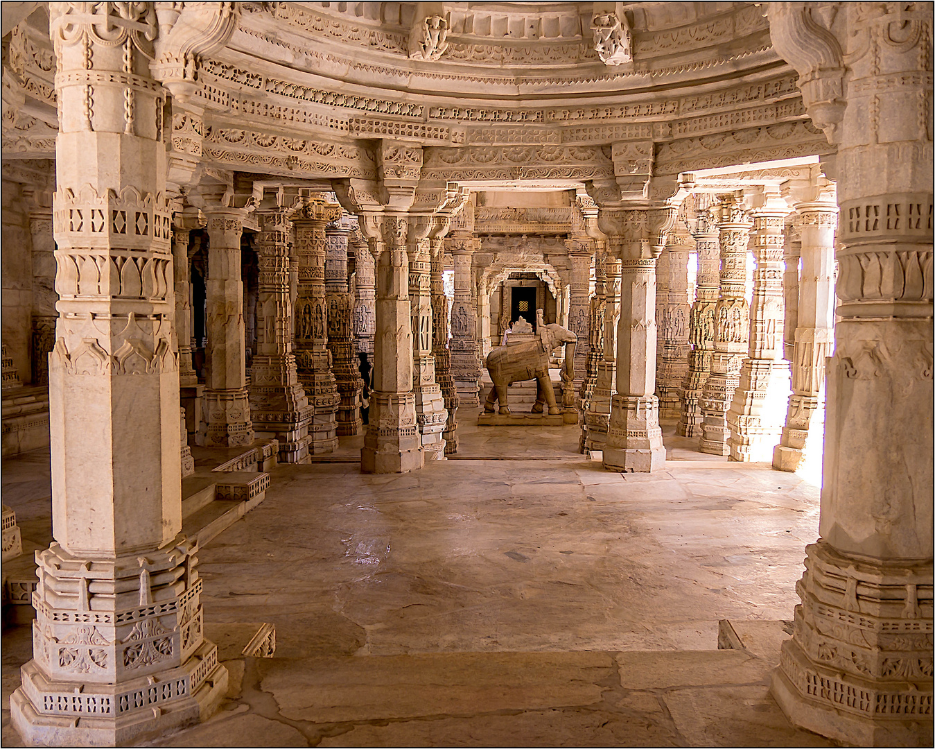 Jain-Tempel Ranakpur / Indien Foto & Bild | world, religion, asia ...